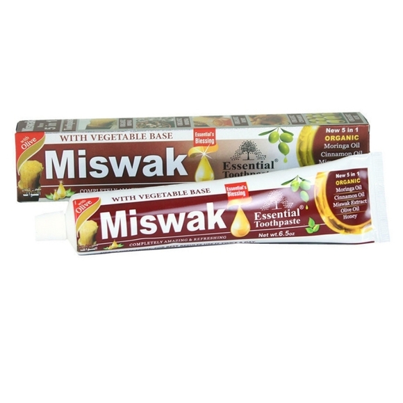 Essential Blessing | Bath & Body | Honey And Moringa Miswak Toothpaste ...